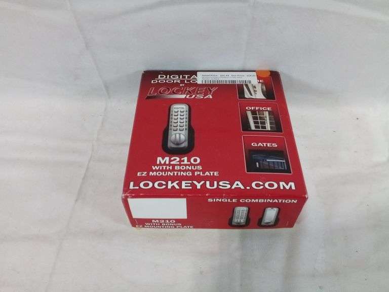 Lockey USA M210DC, Mechanical Keyless Digital Double Combination ...