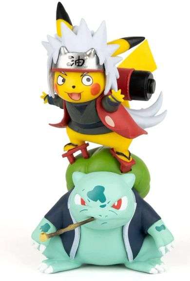 Naruto and Pikachu Cartoon Anime Model Jiraiya Action Figure - Dutch Goat