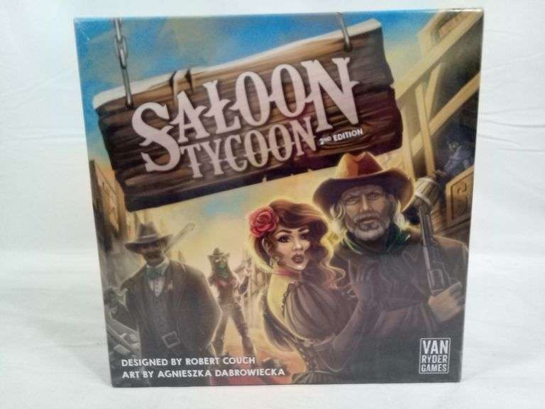 Van Ryder Games Saloon Tycoon 2nd Edition Board Game - Dutch Goat