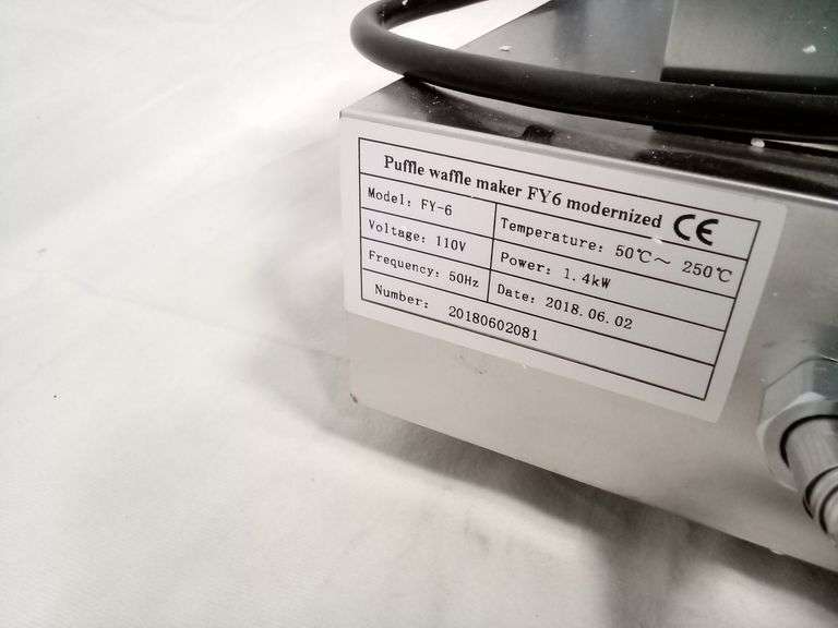 FY-6, Puffle Egg Waffle Maker - Dutch Goat