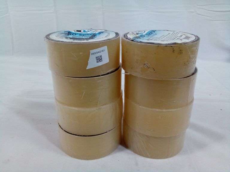 Lot of 8 - Pro Tapes & Specialties Pro Splice 50 Premium Vinyl Tape, 2"x36yds each Clear - Dutch ...