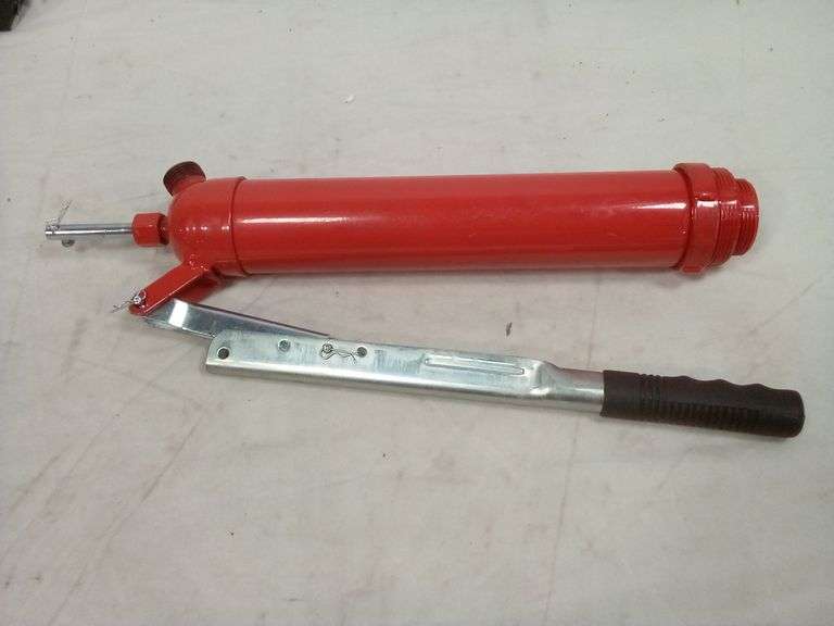 Zee Line By Milton, Hydraulic Cylinder Hand Pump, Red - Dutch Goat