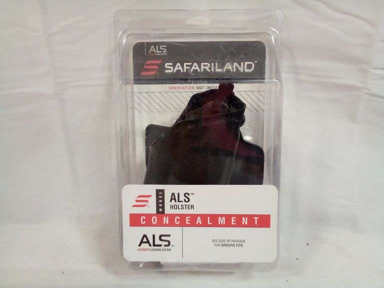 Safariland 6378 ALS Holster - Paddle/Belt Loop Combo, Black - Dutch Goat