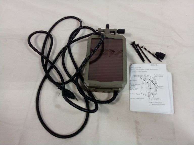 Stealth Cam STC-SOLP3X V2, 12V Solar Power Panel, Gray - Dutch Goat