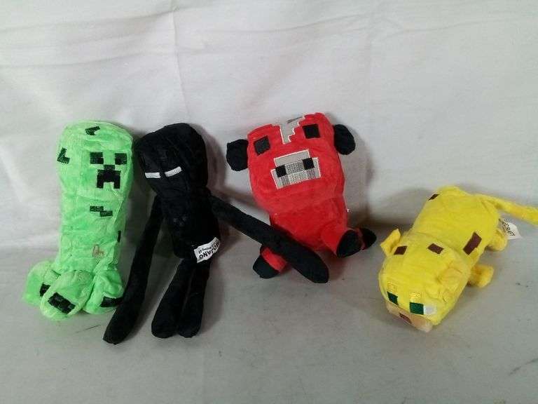Anegiral Minecraft Creeper Plush Toys Set, 4-Piece - Dutch Goat