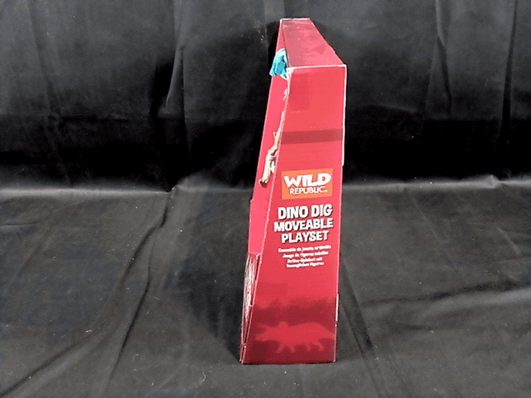 Wild Republic Dino Rescue - Dinosaur Movable Playset - Dutch Goat