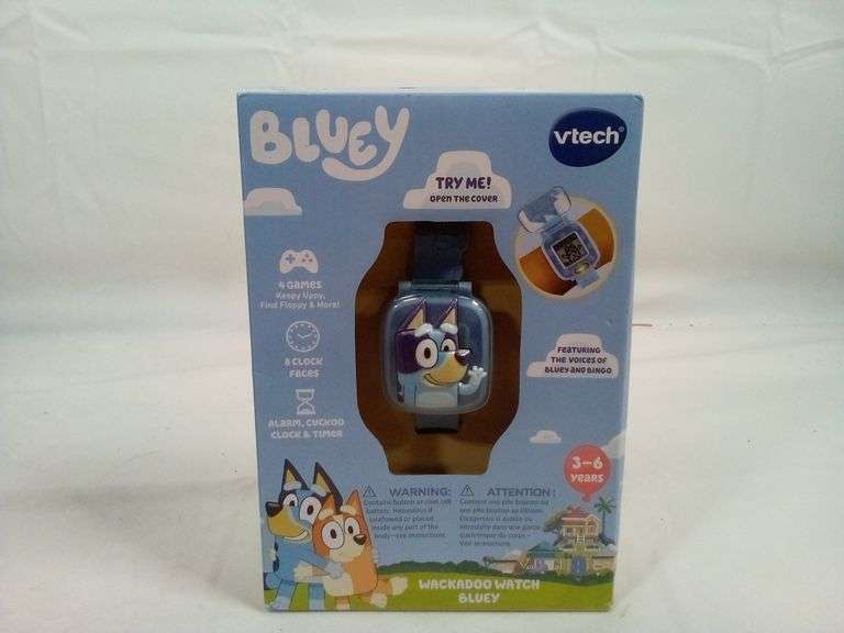 VTech, Bluey Wackadoo Electronic Watch - Dutch Goat