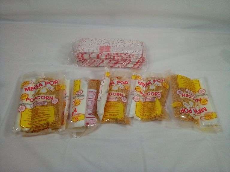 Mega Pop, Popcorn, 6 Oz, Butter Flavour - Dutch Goat