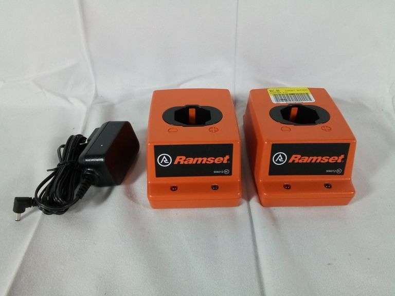 Lot of 3 - Ramset 906012 Battery Charger Kit - Dutch Goat