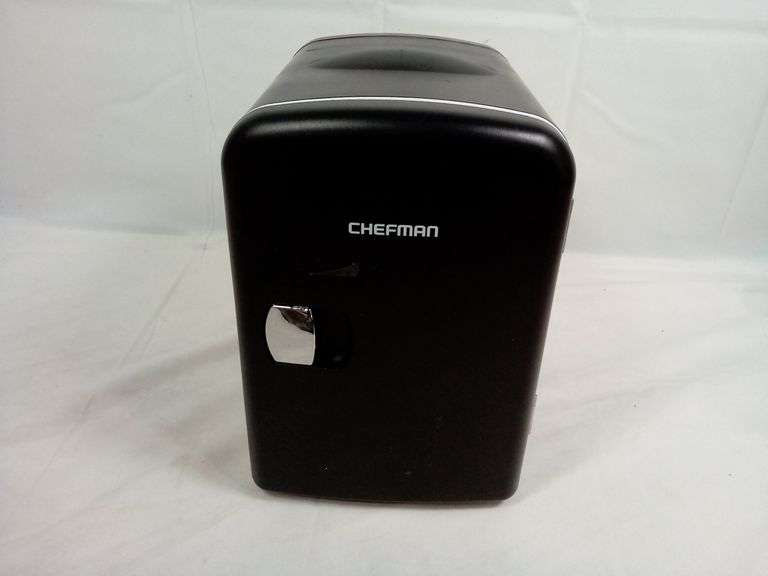 Chefman, Portable Mini Fridge, 10", Black - Dutch Goat