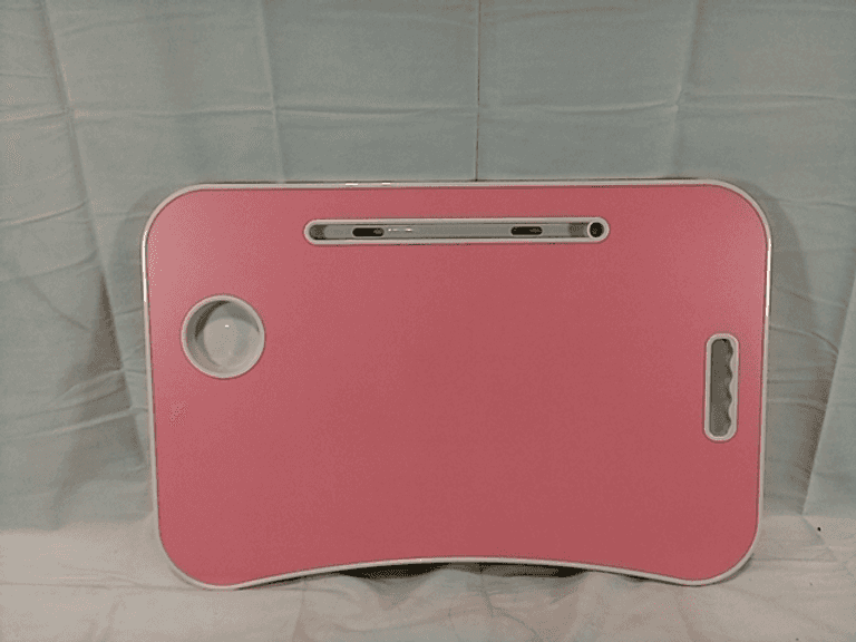 Fisyod Foldable Laptop Table Portable Lap Desk - Pink - Dutch Goat