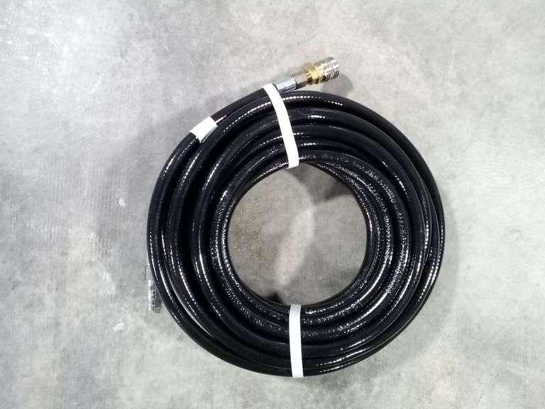 Psi Rubber Air Hose, Black - Dutch Goat