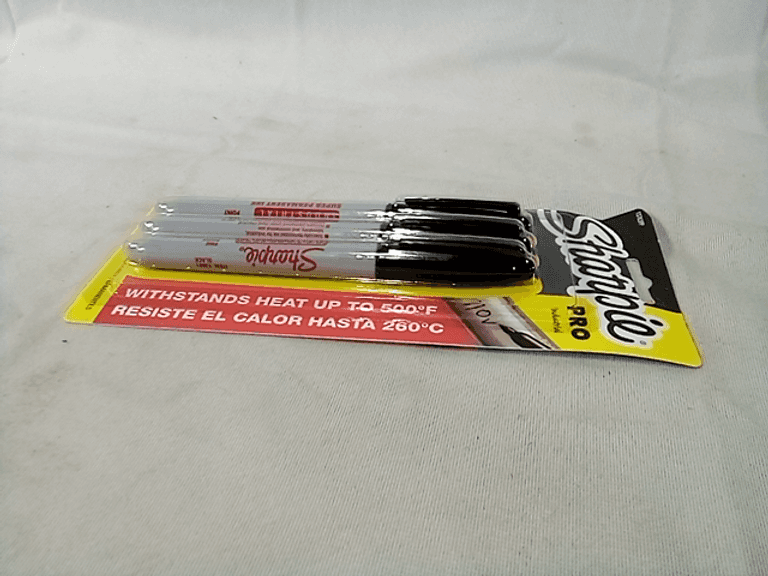 Lot of 2 - Sharpie Pro Fine Point Industrial Marker 3ct Each - Dutch Goat