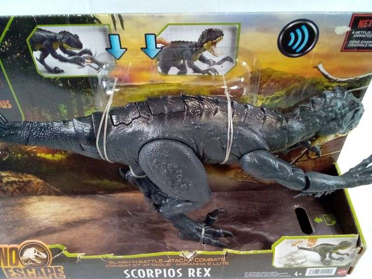 Dino Escape, Scorpios Rex Dinosaur Action Figure Toy - Dutch Goat