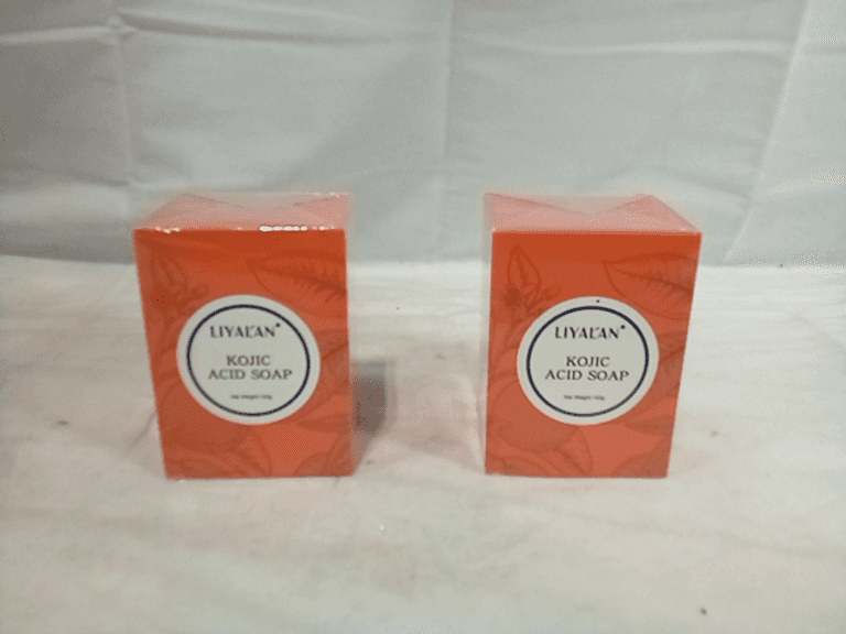 Lot of 2 - Liyalan Kojic Acid Soap - 140g Each - Dutch Goat