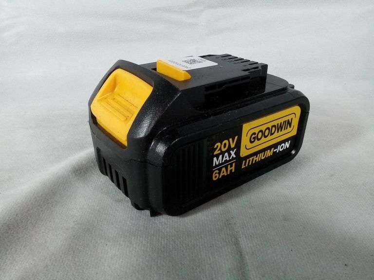 Goodwin, Lithium-Ion Battery, 20V Max, 6AH - Dutch Goat
