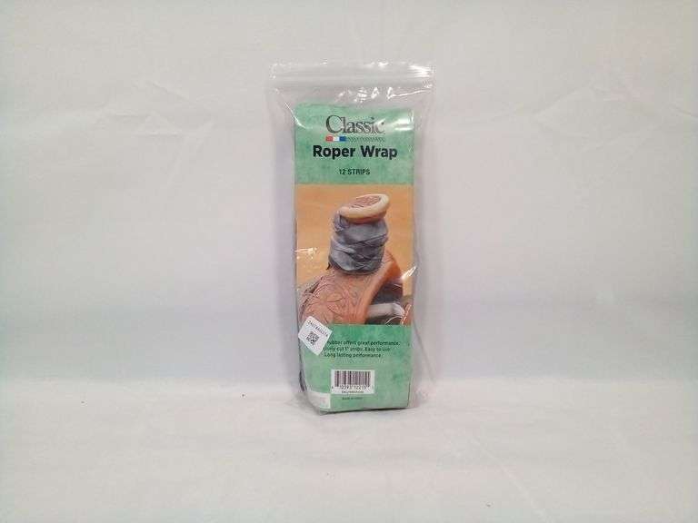 Classic Roper Wrap, 12 Strips Black - Dutch Goat