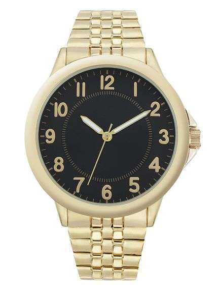 George, Expansion Band Watch, Gold Tone - Dutch Goat