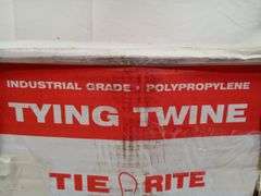 Tie Rite, 1-Ply Polypropylene Industrial Twine, 6500', White - Dutch Goat