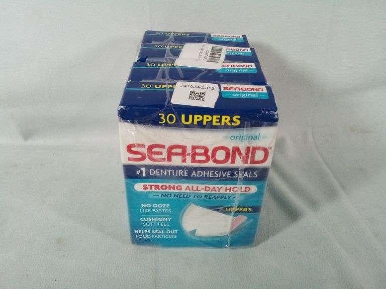 Sea-Bond Denture Adhesive Wafers Uppers Count of 30 By Sea-Bond - Dutch ...