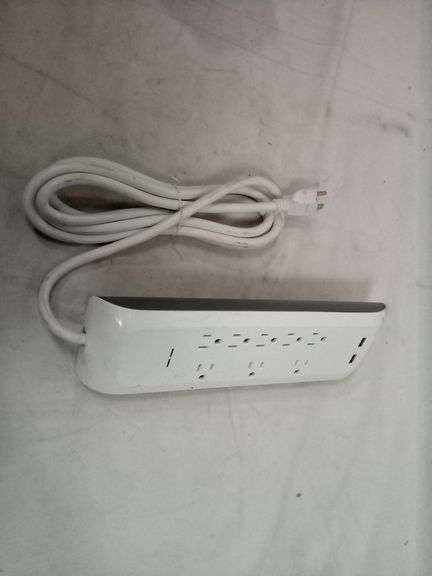 Litesun LTS-6A-5 Relocatable Power Strip Surge Protector with 8-Outlets ...