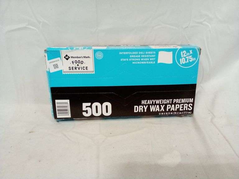 Member's Mark Heavyweight Wax Papers, 12" x 10.75" (500 Count) - Dutch Goat