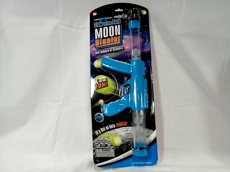The ToyNetwork Glow in the Dark Moon Blaster - Use Indoors or Outdoors ...