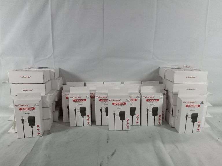 Lot Of 42 Yucup, Micro Usb Charger Extra Long 10mm Tip, Wall Adapter 2 ...
