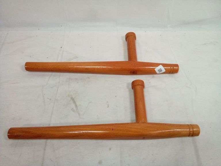 Tonfa Natural Red Oak, 18" - 2pcs - Dutch Goat