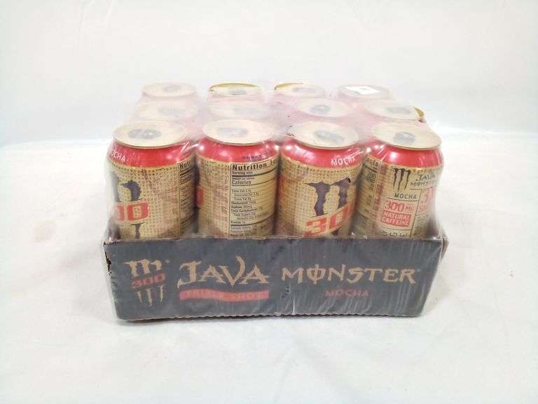 Monster Java 300 Triple Shot, Mocha,15 Oz, Pack Of 12 - Dutch Goat