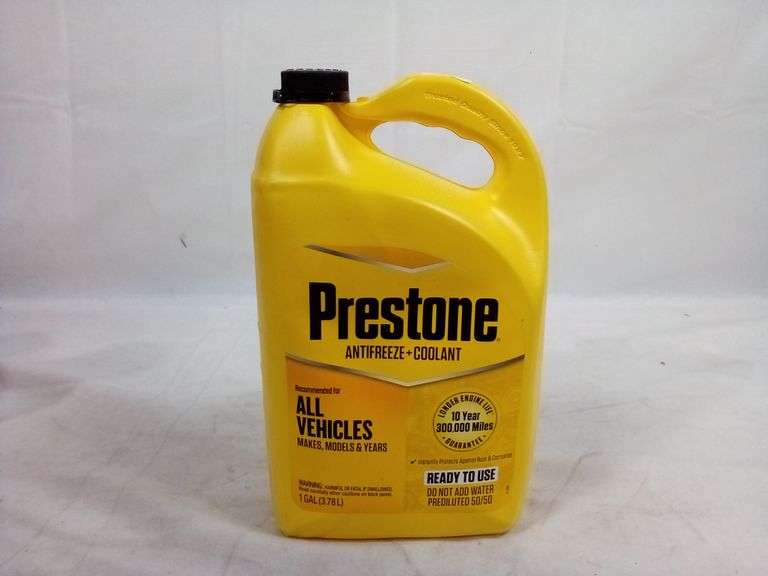 Prestone Antifreeze+Coolant for All Vehicles (Makes, Models & Years), 1 ...