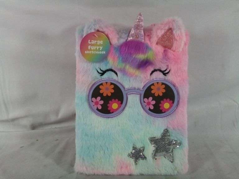 Assortment of 2 - Votum Large Furry Sketchbook Diary Journal Notebooks ...