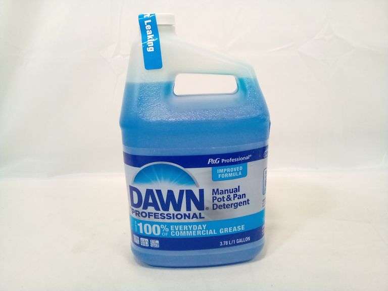 Dawn Professional Manual Pot & Pan Liquid Dish Detergent, 1 Gallon (3 ...