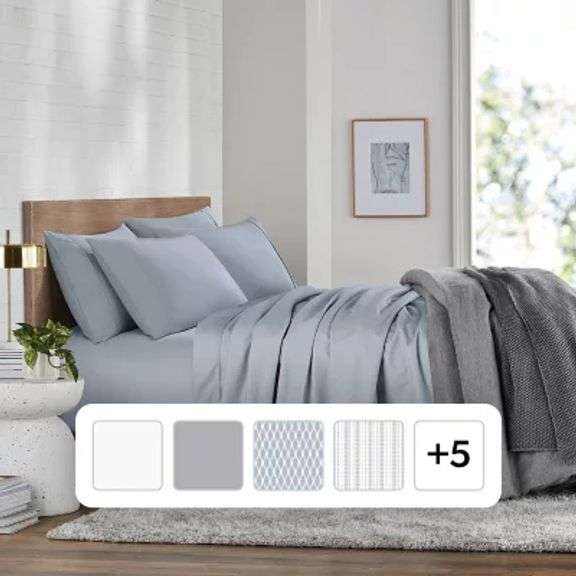 Member's Mark, Soft Washed Sheets, 4 Piece Set - Dutch Goat