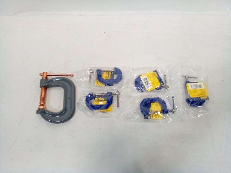 Assortment of 6 - C-Clamps - Dutch Goat