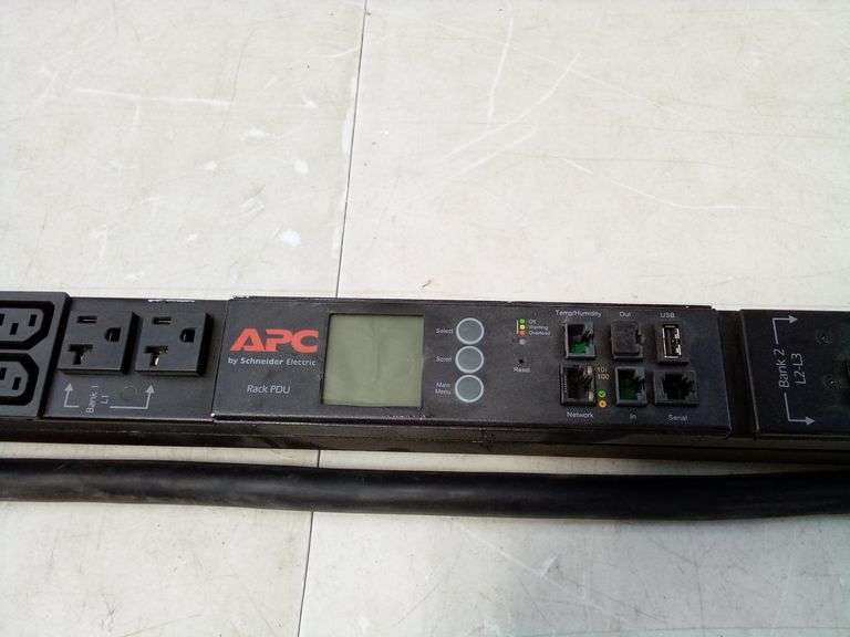 Schneider Electric APC Metered Rack PDU, 6ft 120/208V 3W+N+PE 50/60Hz ...