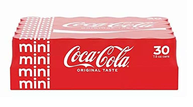 Coca-Cola Mini Cans 7.5 Oz, Pack Of 30 - Dutch Goat