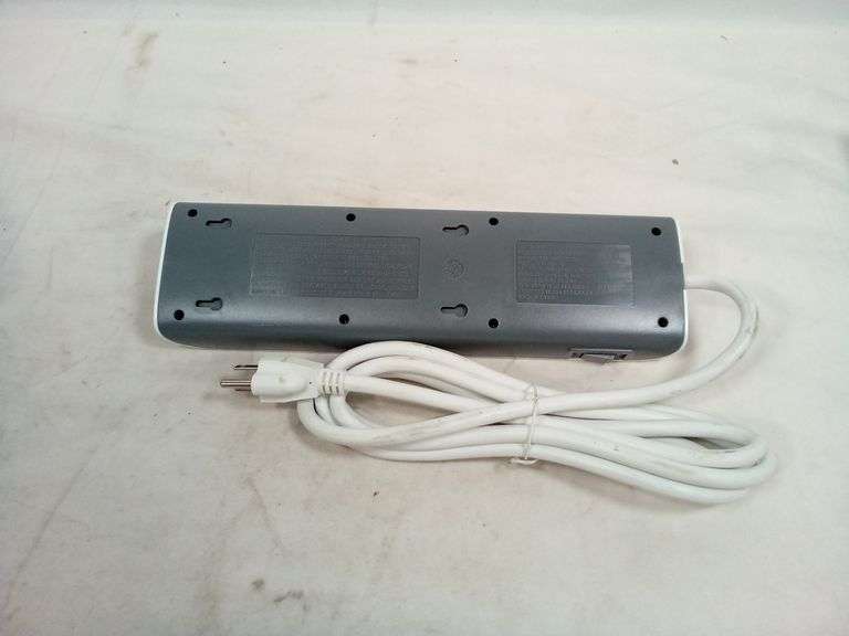 Litesun LTS-6A-5 Relocatable Power Strip Surge Protector with 8-Outlets ...
