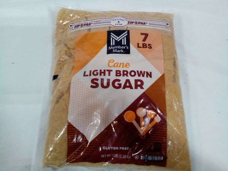 Member's Mark Cane Light Brown Sugar, Gluten Free 7lbs - Dutch Goat