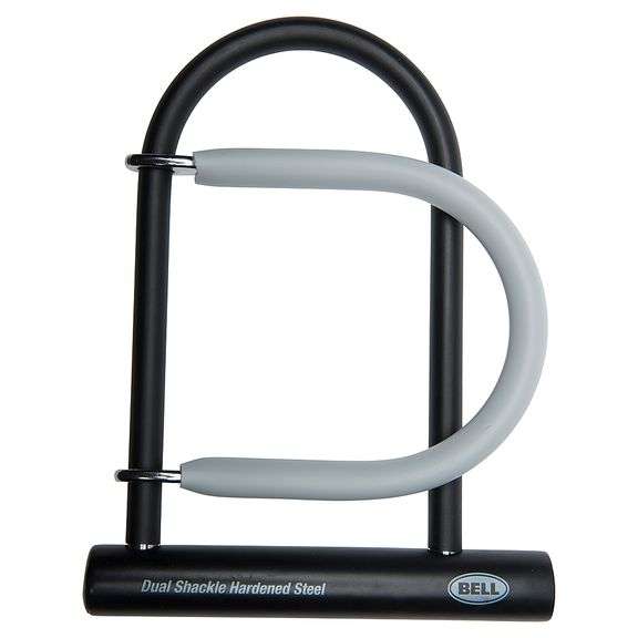 Bell 7122017, Catalyst 350 Double Shackle U Lock, Black - Dutch Goat