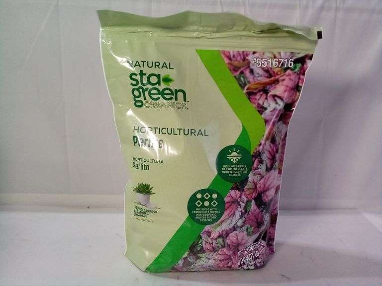 Natural Sta Green Organics, Hopticultural Perlita, Lot Of 2 - Dutch Goat