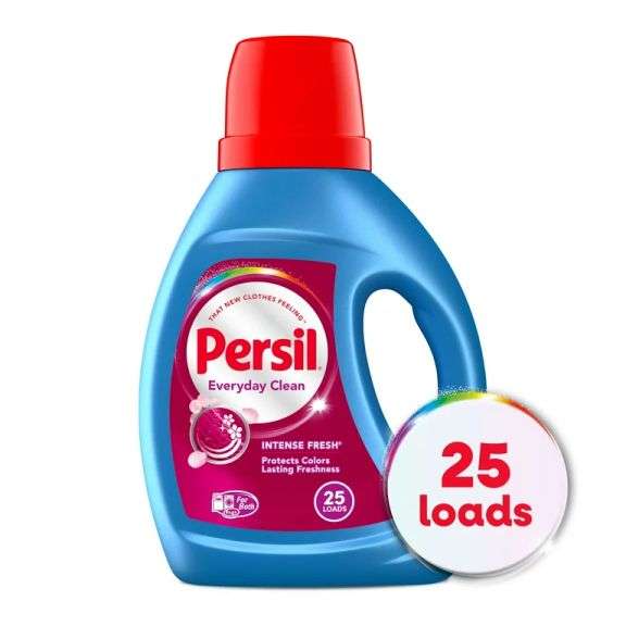 Persil Everyday Clean Intense Fresh Liquid Laundry Detergent, 40oz 25 ...