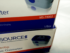 Lot of 4 - MedSource Fingertip Pulse Oximeter, MS-74002 - Dutch Goat