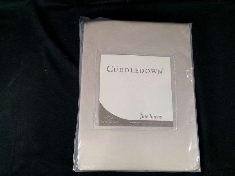 Cuddledown Fine Linens Bed Sheet - Twin, 400TC Sand DP - Dutch Goat
