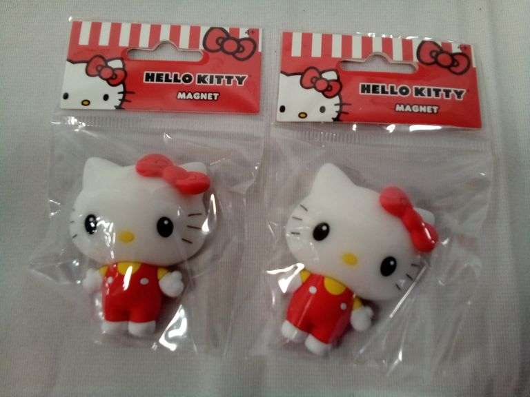 Hello Kitty 833442 Kawaii Chibi Character 3D Foam Magnet - Dutch Goat