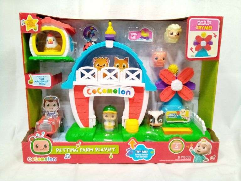 Cocomelon Petting Farm Playset, 8-Pieces - Dutch Goat