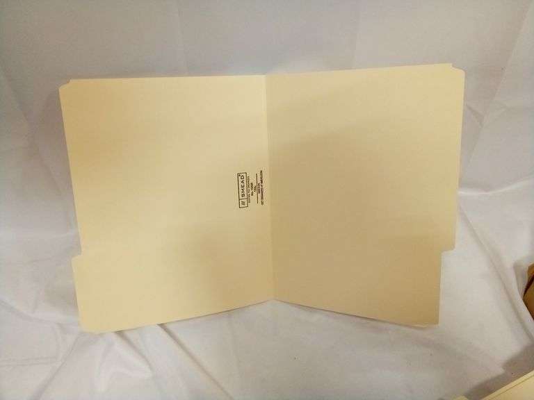 Smead File Folder, 1/3-Cut Tab, Assorted Positions, Letter Size, Manila ...