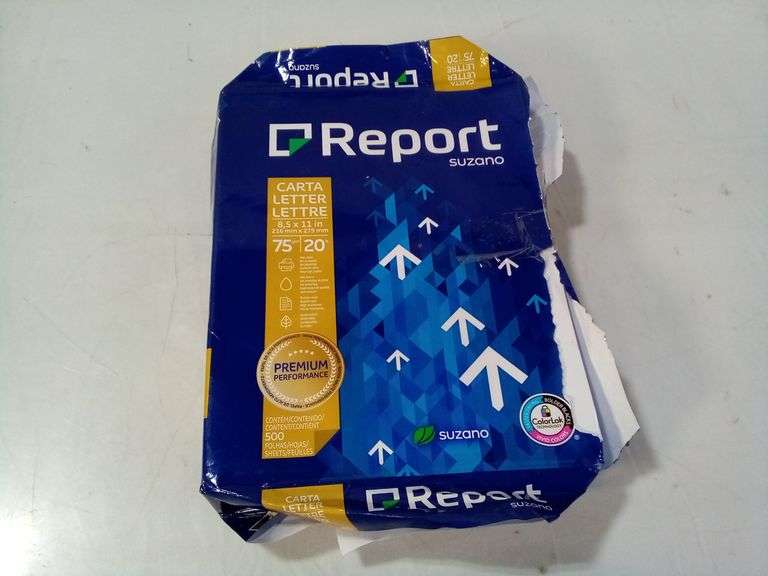 Suzano Report Premium Imported Copier Ultra Bright & White, 75 GSM A4 ...
