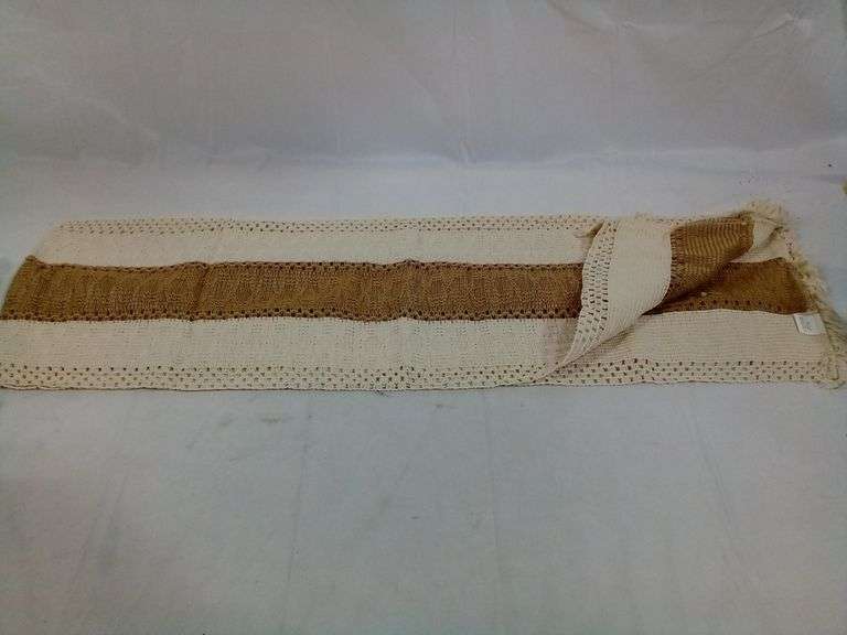 Cotton Linen Woven Farmhouse Table Runner, 30x200 - Dutch Goat