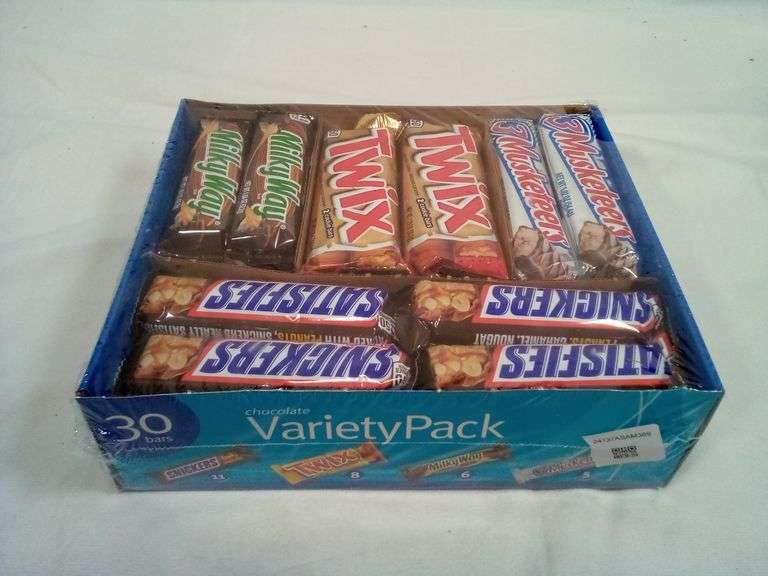 Mars Candy, Mars,chocolate,full 19312, 30 Bars Variety Pack - Dutch Goat